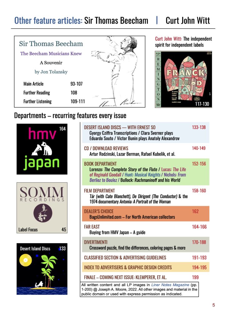 Issue 4: Fall 2022 | Liner Notes Magazine
